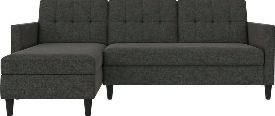 Dorel Home Ecksofa Hartford Mit Bett Funktion Und Stauraum